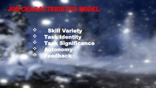 oldham and hackman characteristics model | PPTX