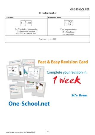 Spm Add Maths Formula List Form4 | PDF