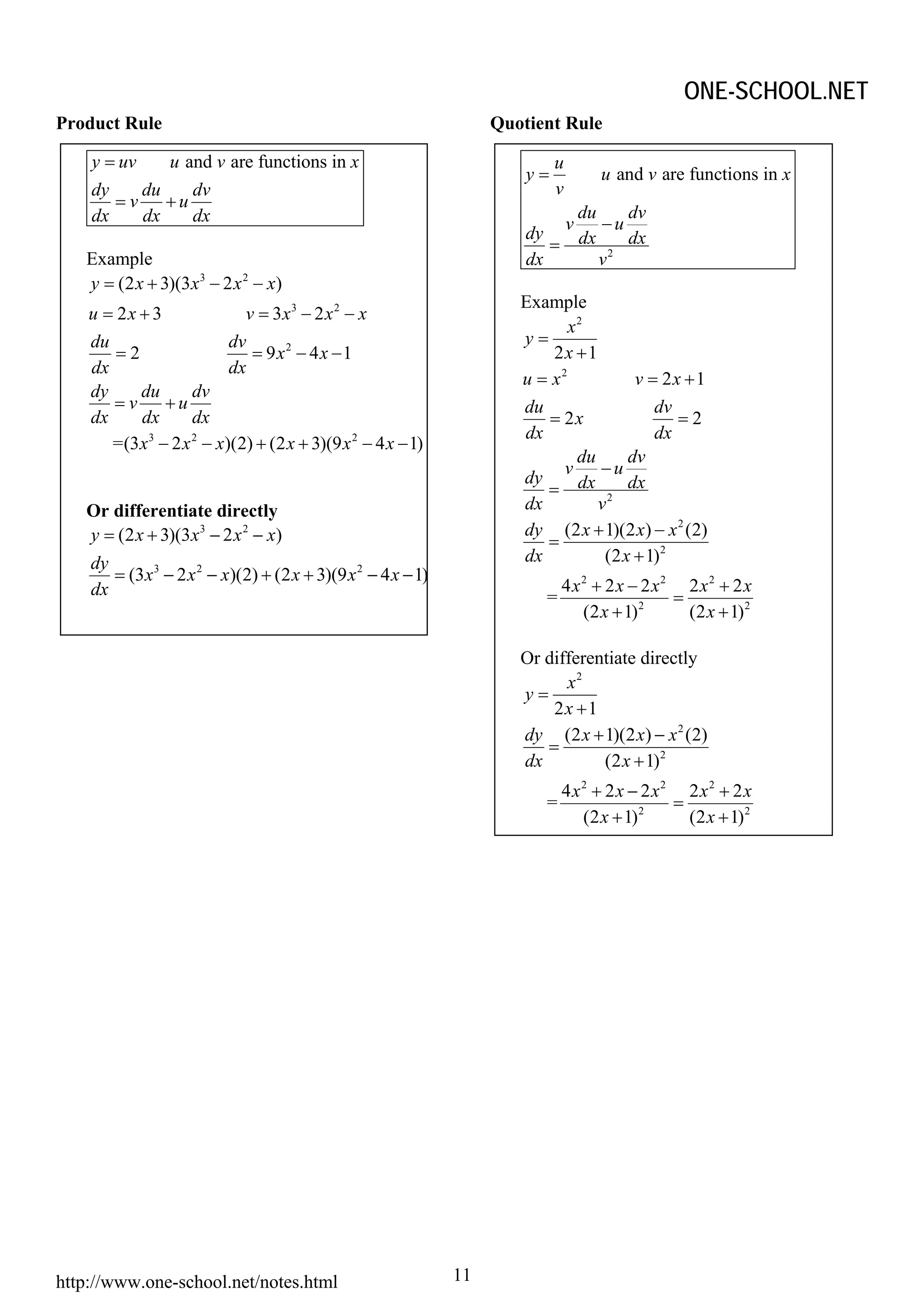 Additional Mathematics form 4 (formula) | PDF