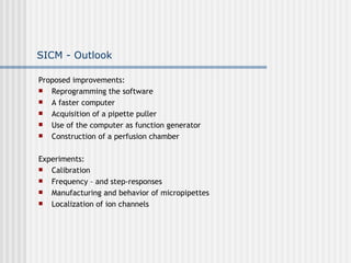 Spm And Sicm Lecture | PDF