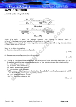 SPM PHYSICS-PAPER-3--GUIDE- | PDF