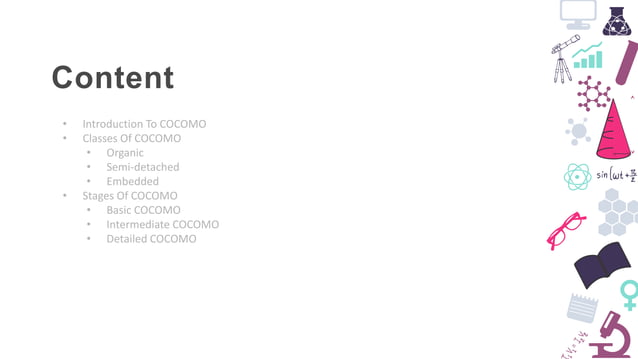 COCOMO Model in software project management | PPTX | Computing | Technology & Computing