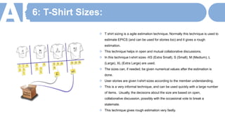 Agile Estimating Technique | PPTX