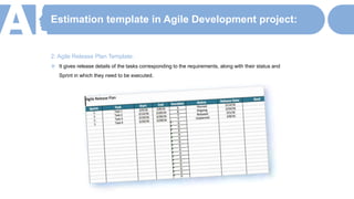 Agile Estimating Technique | PPTX