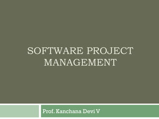 Spm project planning | PDF