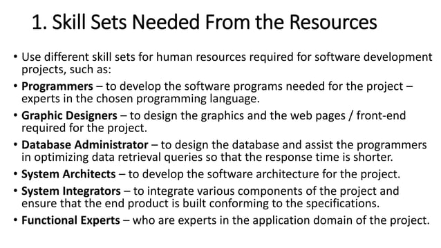 SPM Resource Management | PPT