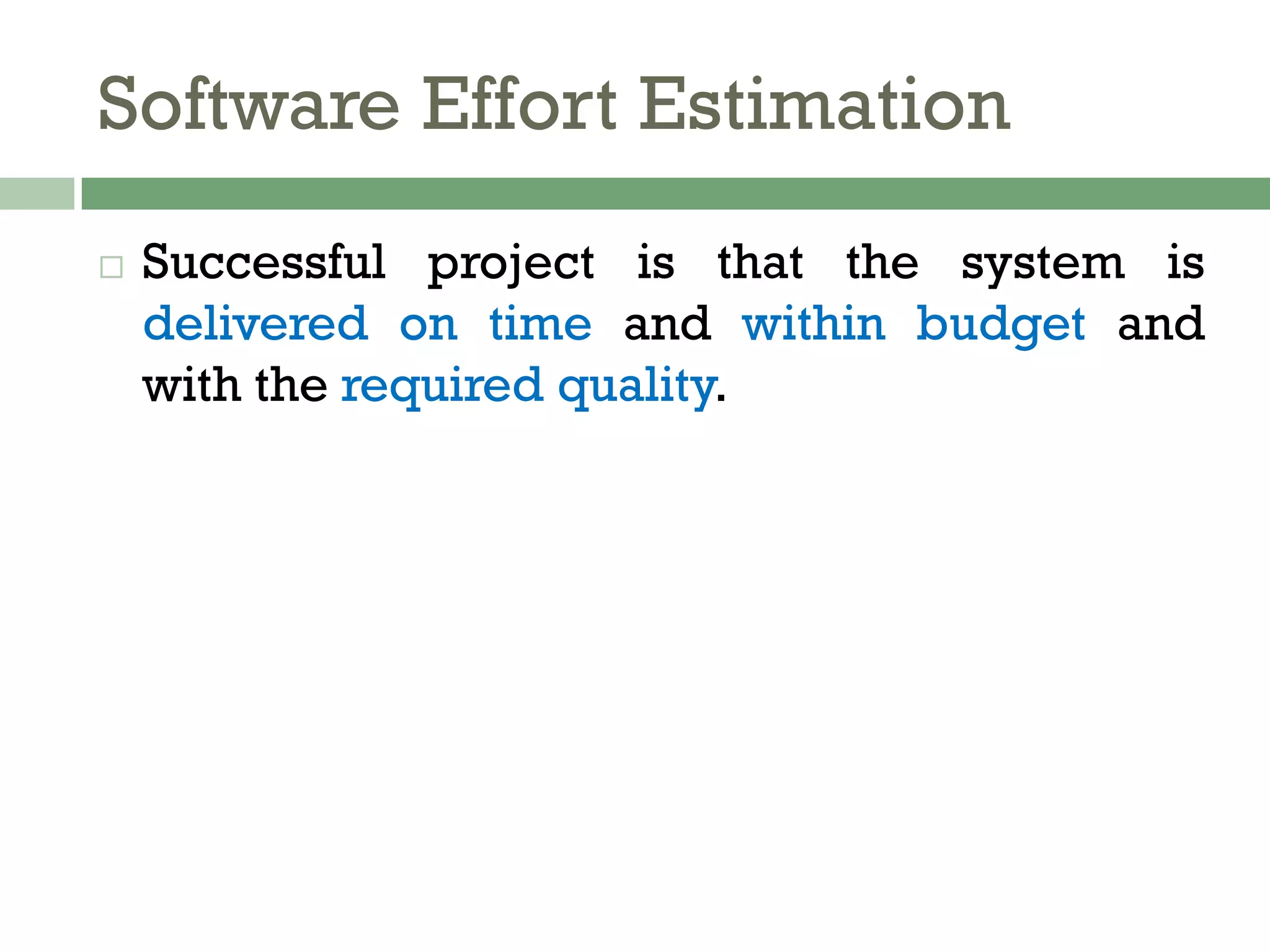 Spm Software Effort Estimation Pdf