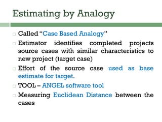 Spm software effort estimation | PDF