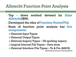 Spm software effort estimation | PDF