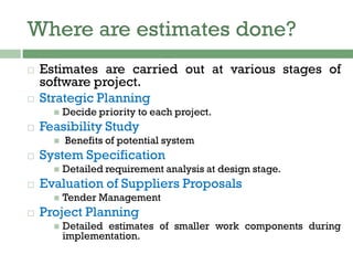 Spm software effort estimation | PDF