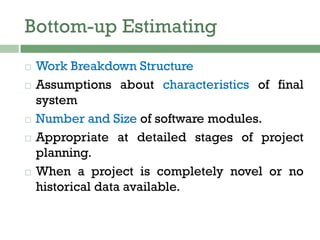 Spm software effort estimation | PDF