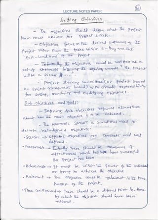 Spm unit-1-notes | PDF