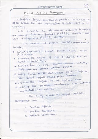 Spm unit-1-notes | PDF