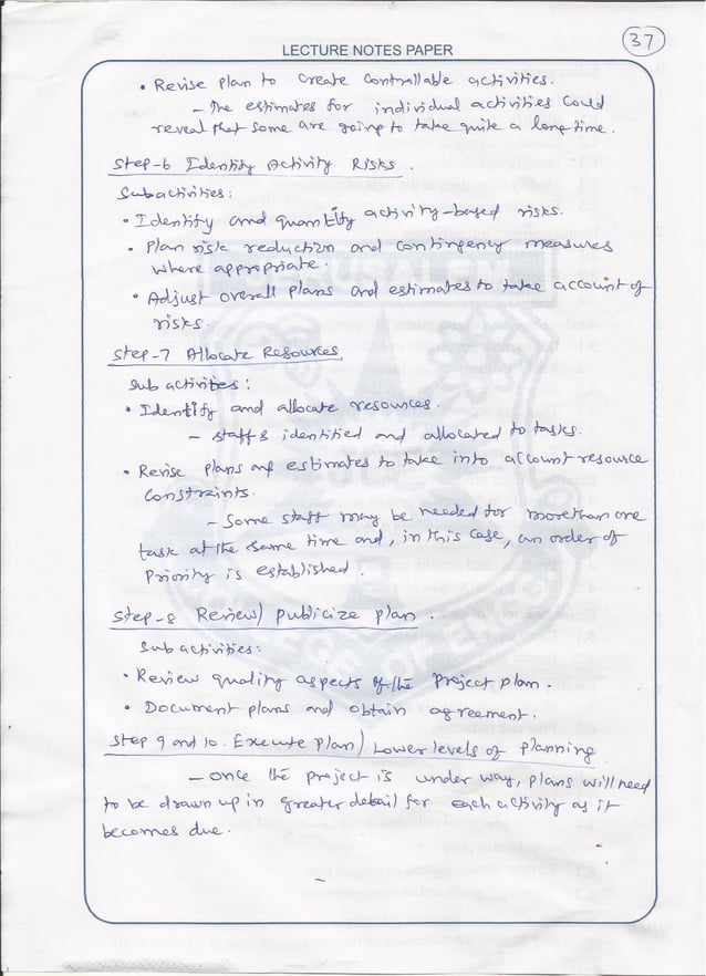 Spm unit-1-notes | PDF