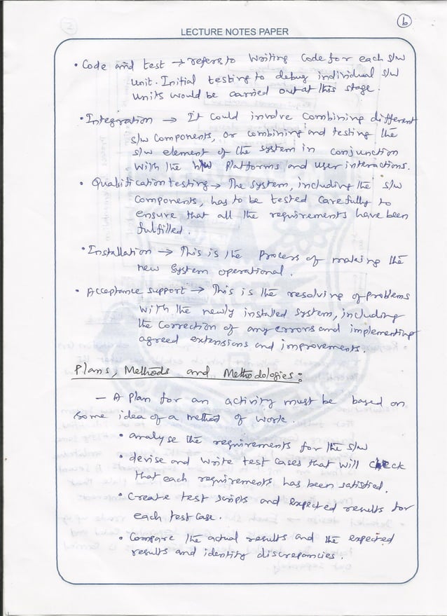 Spm unit-1-notes | PDF