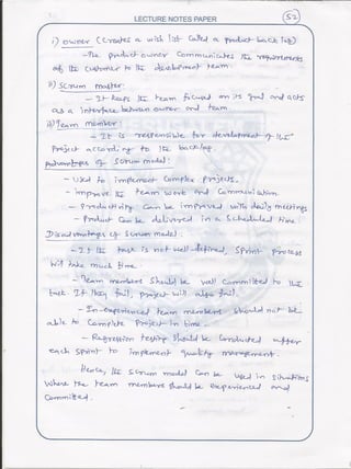Spm unit-2-notes | PDF