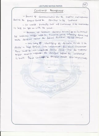 Spm unit-4-notes | PDF