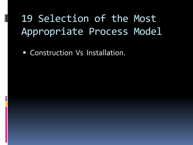 Spm unit2 select appropriate approach | PPTX | Computer Software and Applications | Computing