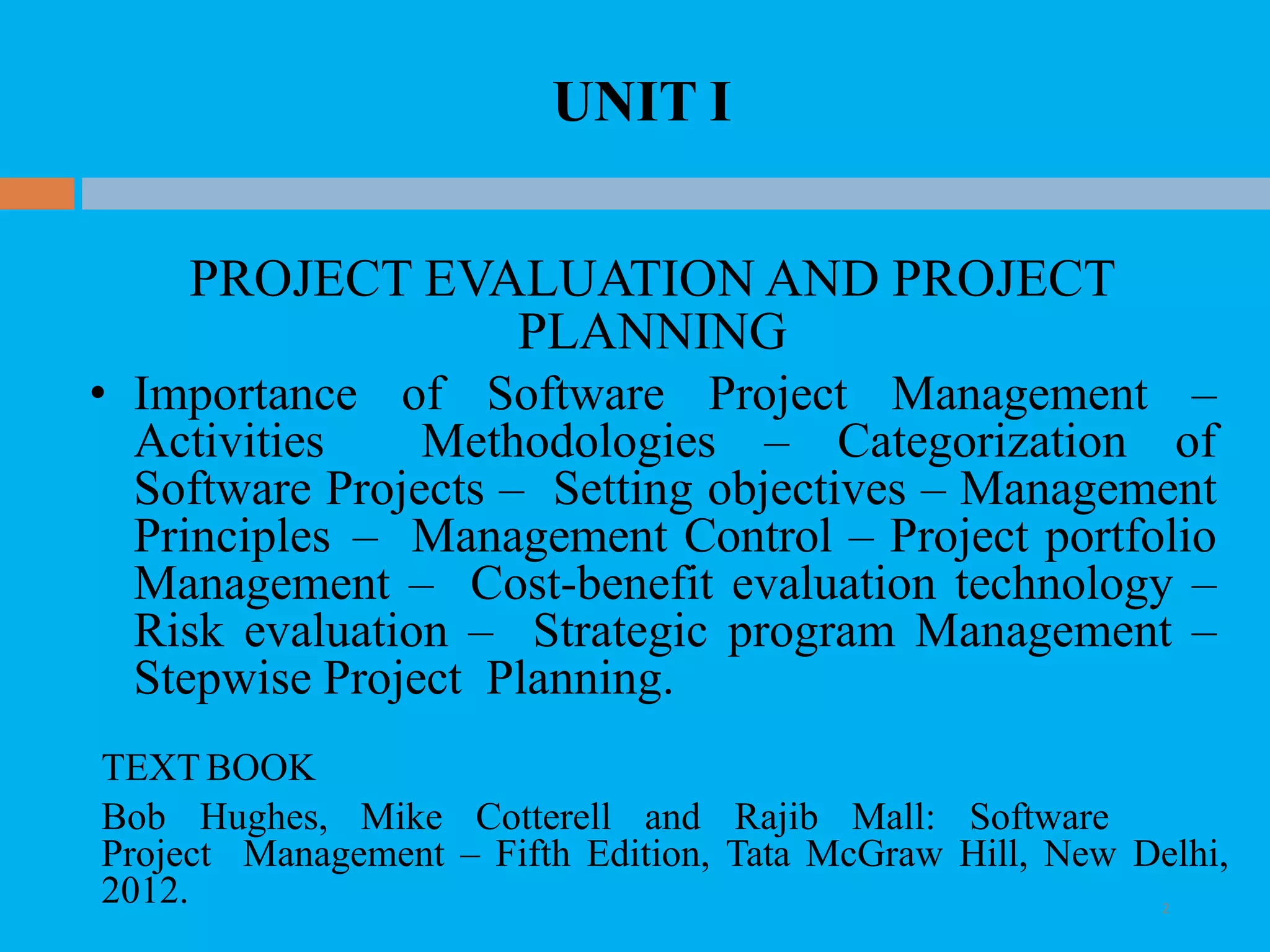 Software Project Management | PPTX