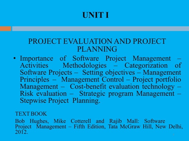 Software Project Management | PPTX