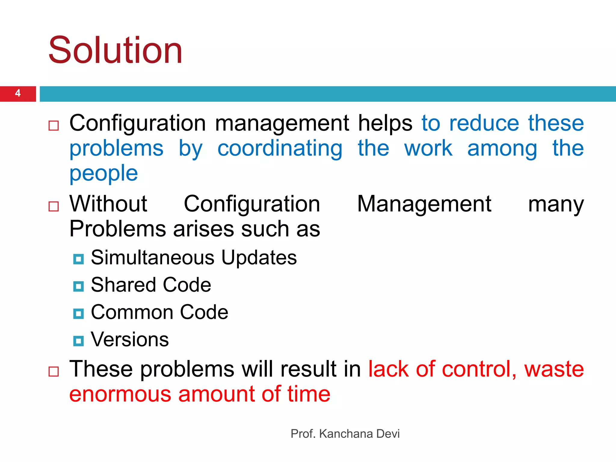 Spm unit iii-configuration mgmt-intro | PPT
