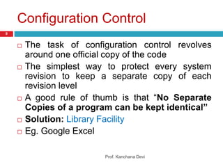 Spm unit iii-configuration mgmt-intro | PPT