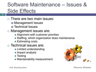 Spm unit v-software maintenance-intro | PPT