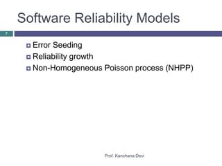 Spm unit v-software reliability- | PPT