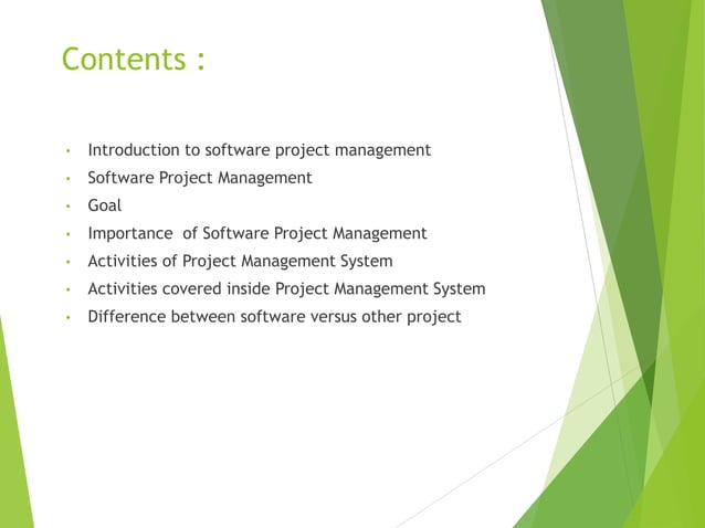 Software project management | PPTX