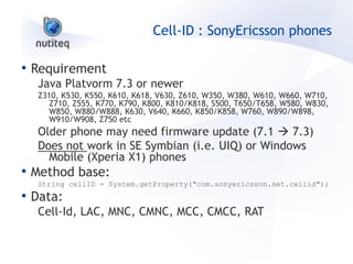 Terminal-based Mobile Positioning overview | PPT