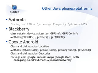 Terminal-based Mobile Positioning overview | PPT