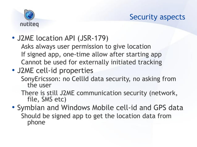 Terminal-based Mobile Positioning overview | PPT