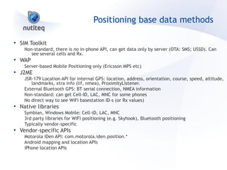 Terminal-based Mobile Positioning overview | PPT