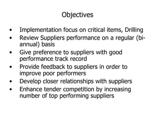 Supply Base Optimization | PPT