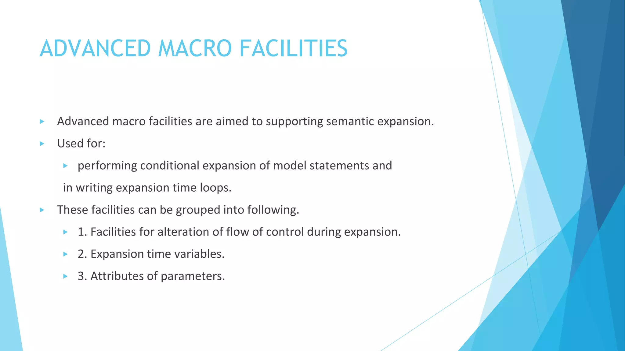 Macro Processor Pptx Programming Languages Computing