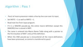 MACRO PROCESSOR | PPTX