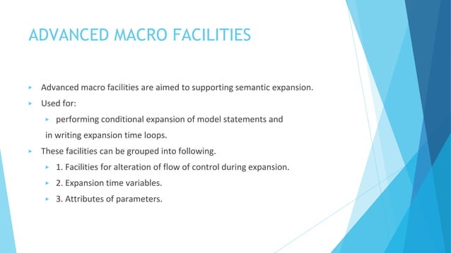 MACRO PROCESSOR | PPTX | Programming Languages | Computing