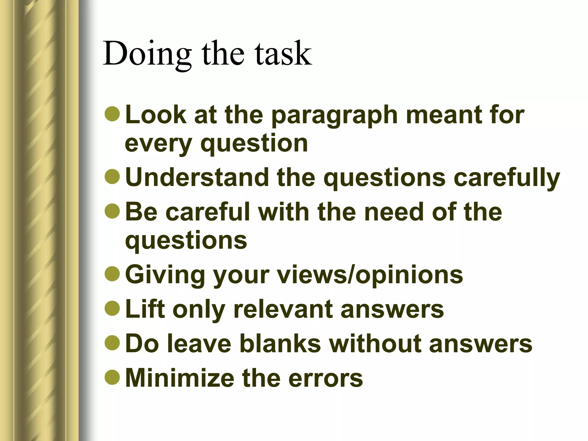 Spm answering techniques | PPTX