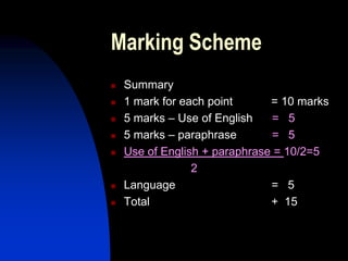 Spm answering techniques | PPTX