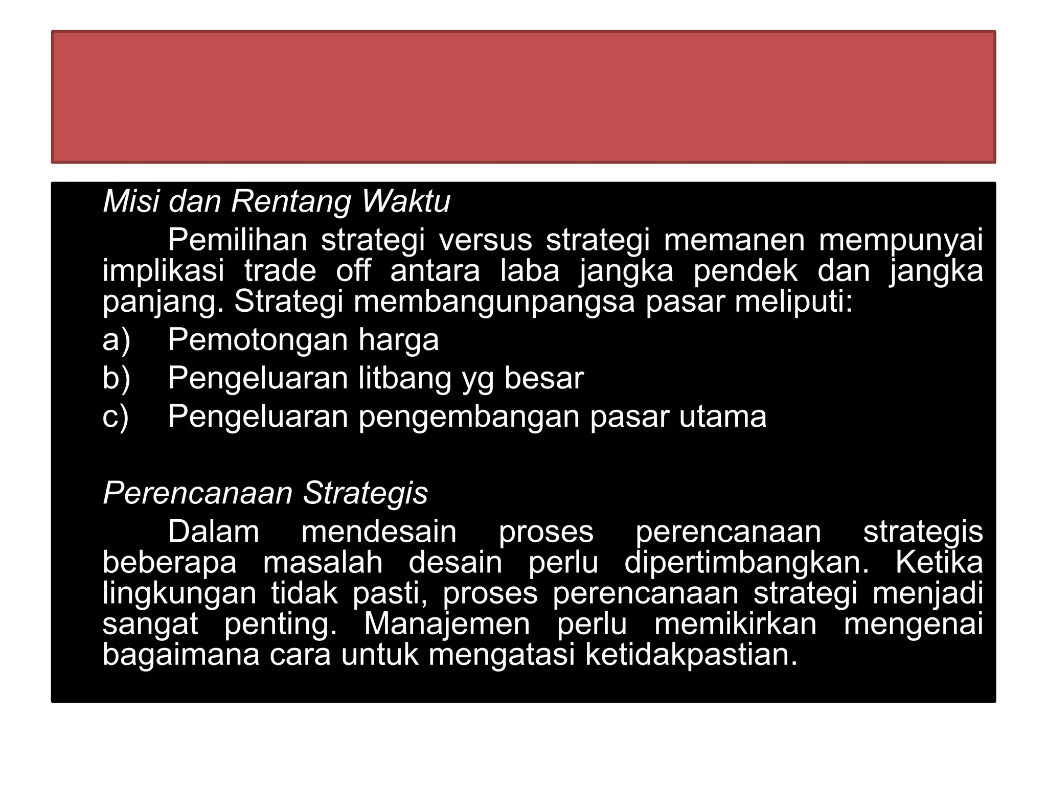 Spm bab 13 pengendalian atas strategis yang terdiferensiasi | PPTX