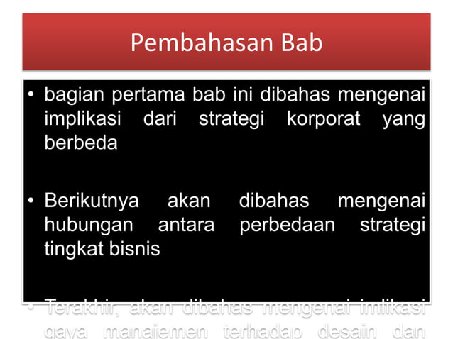 Spm bab 13 pengendalian atas strategis yang terdiferensiasi | PPTX