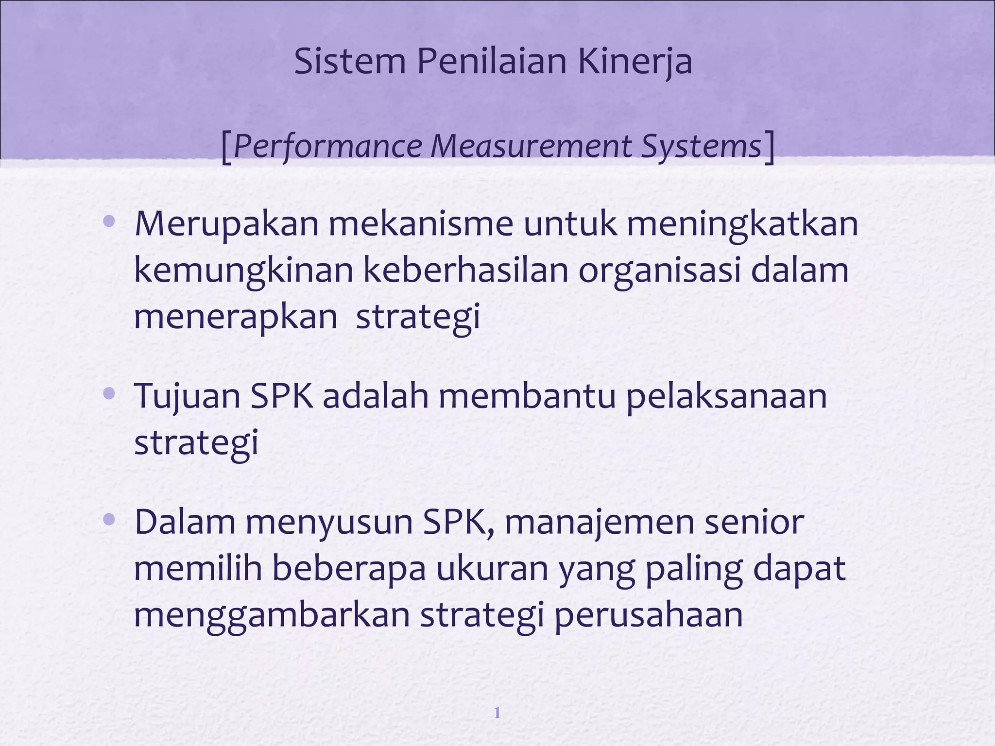 (Spm) balance scorecard | PPT