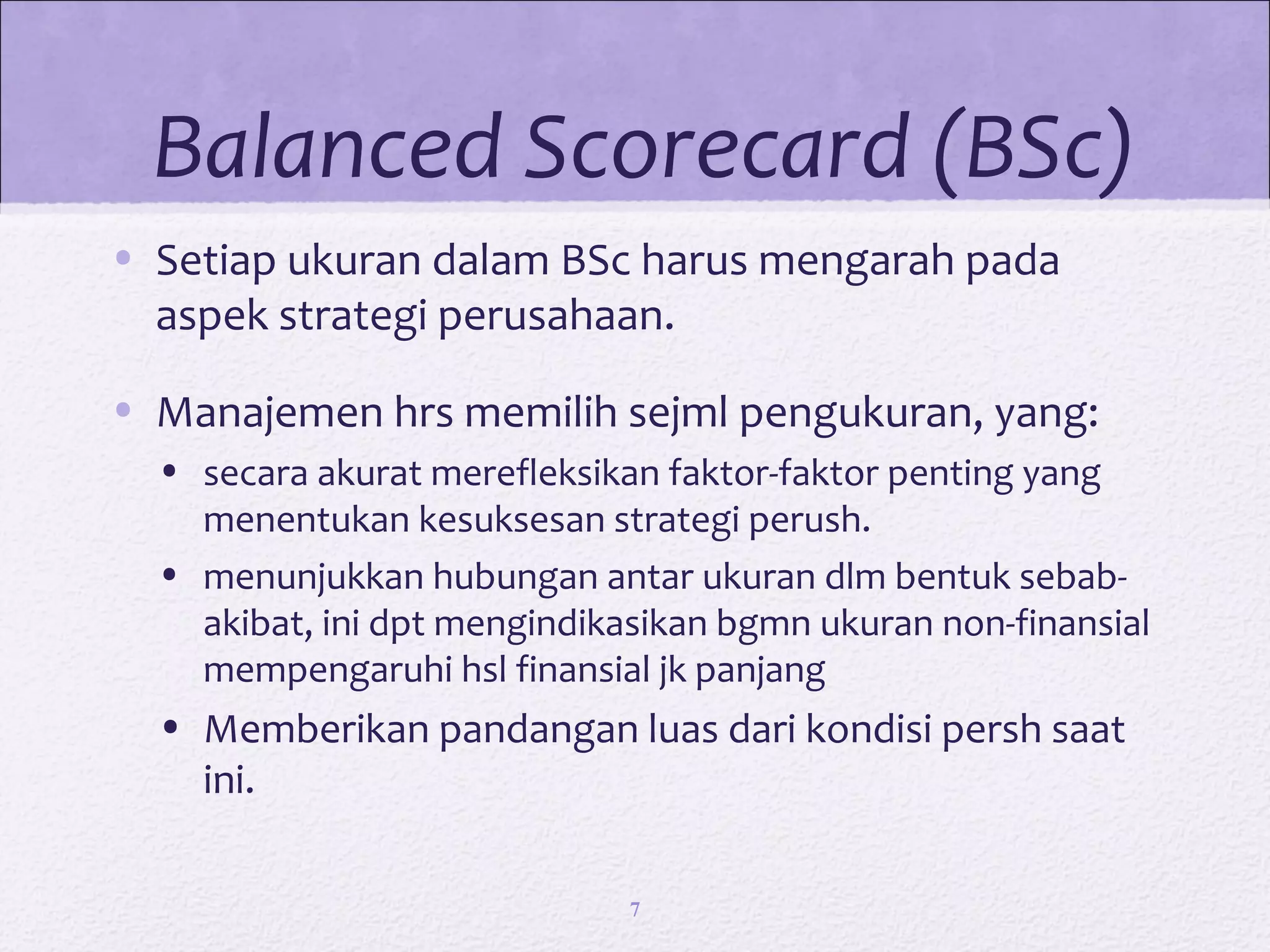 (Spm) balance scorecard | PPT