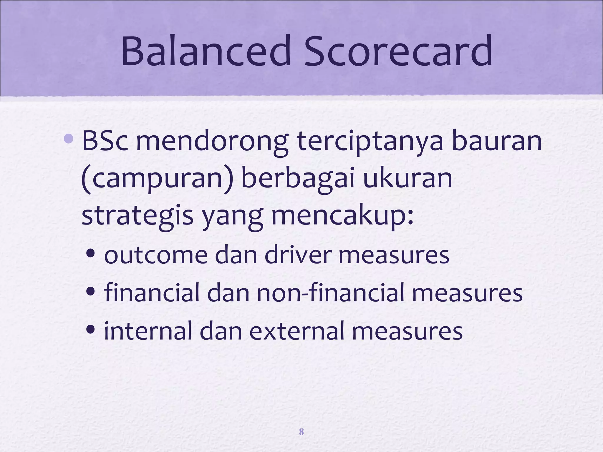 (Spm) balance scorecard | PPT