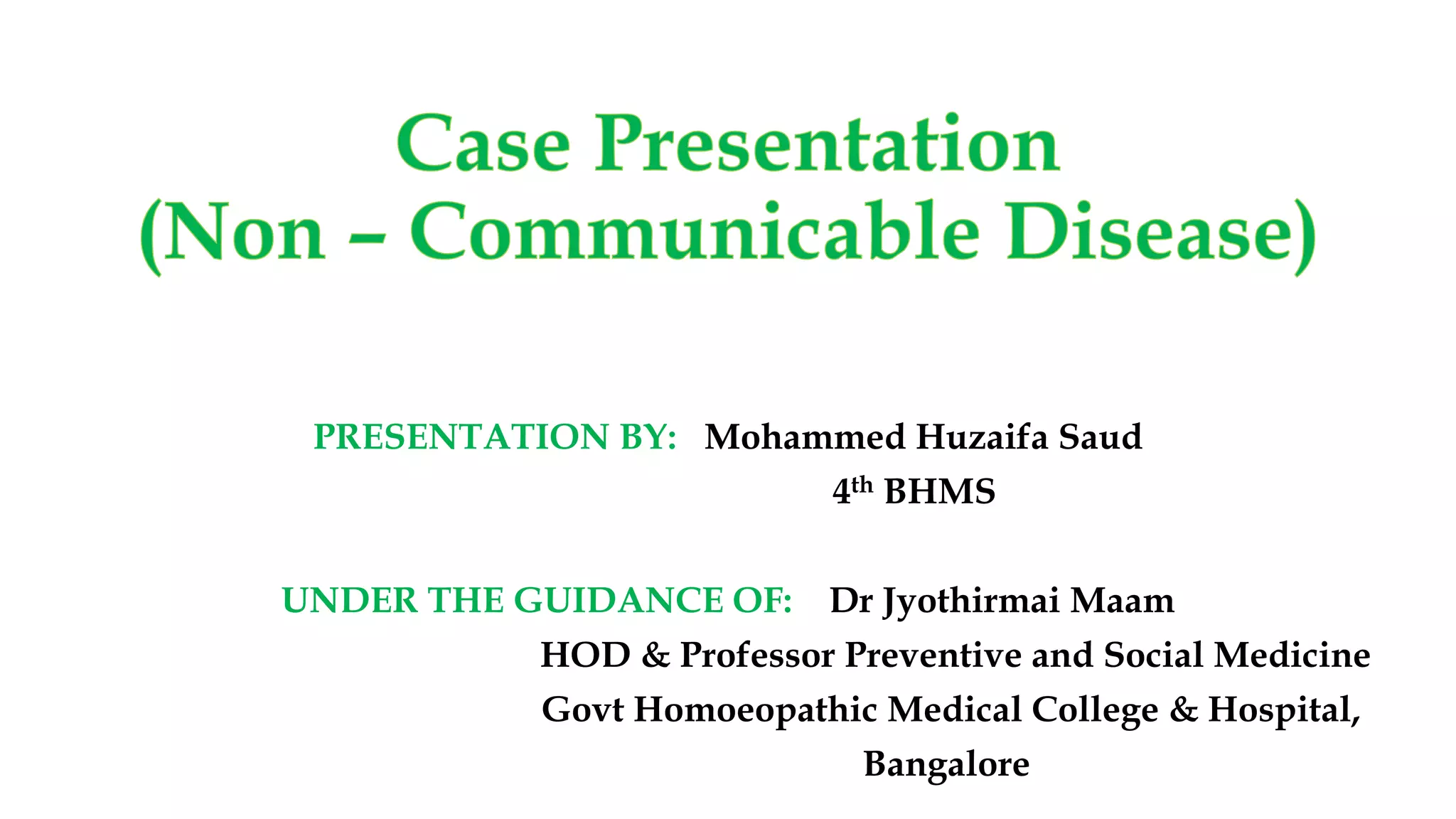 Case of Right Ungal Malignant Melanoma | PPTX