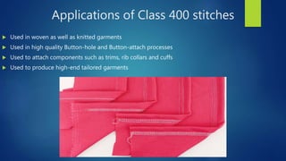 Multi thread chain stitch machines | PPTX