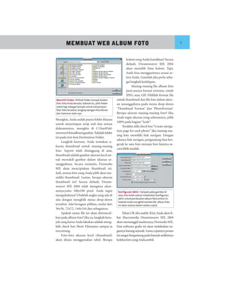 Sp membuat web album foto | PDF