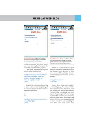 Sp membuat web blog | PDF