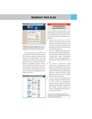 Sp membuat web blog | PDF