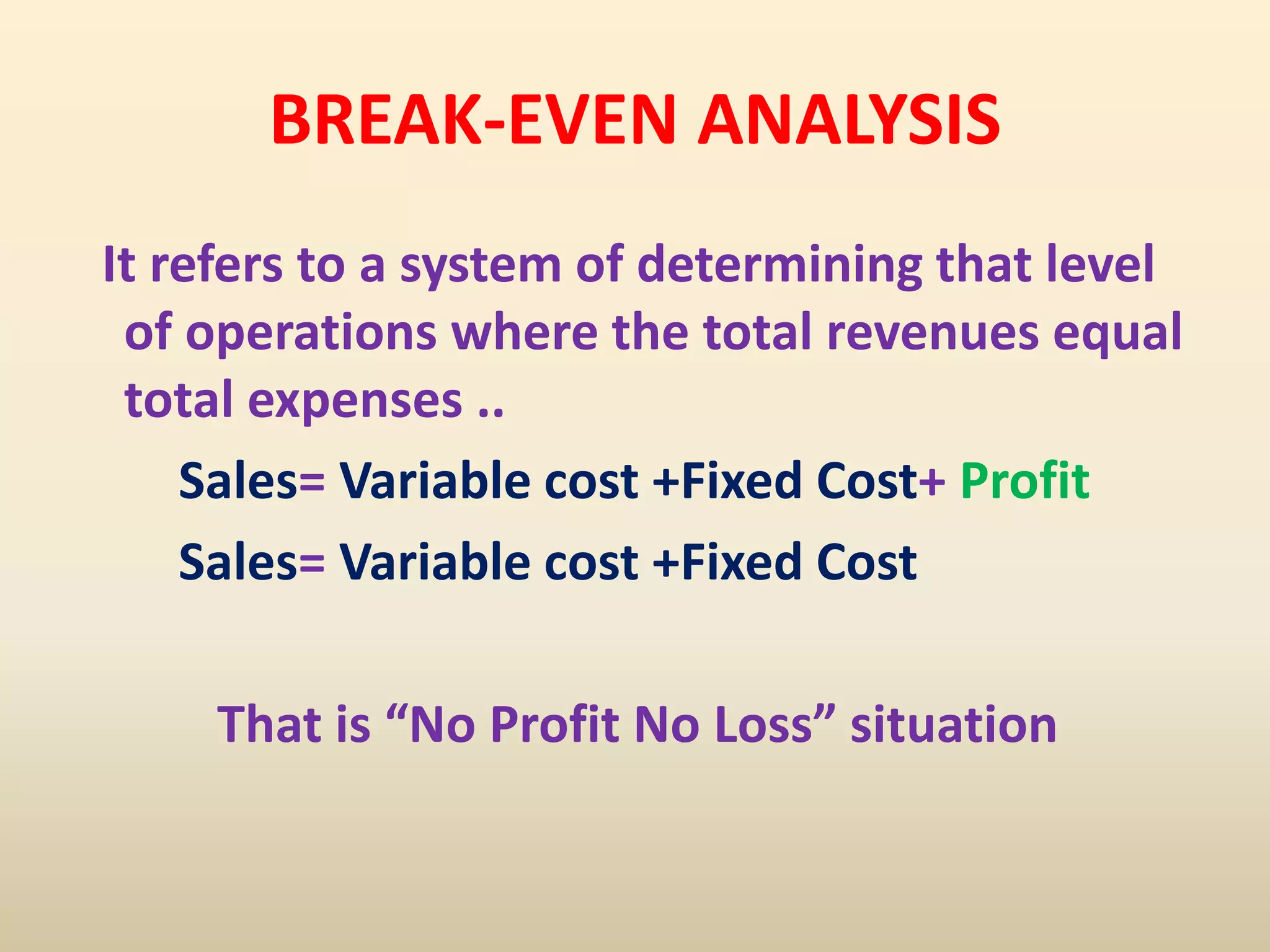 Marginal costing | PPTX